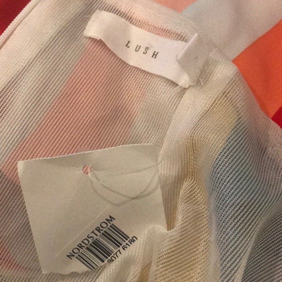 Lush | Dresses | New Lush Rainbow Stripe Maxi Dress Size S | Poshmark